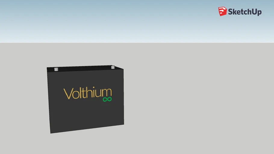 Volthium 12v 100Ah Serie Aventura | 3D Warehouse