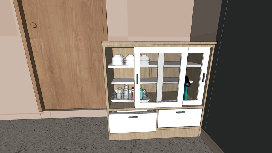 DISH CABINET | 3D Warehouse