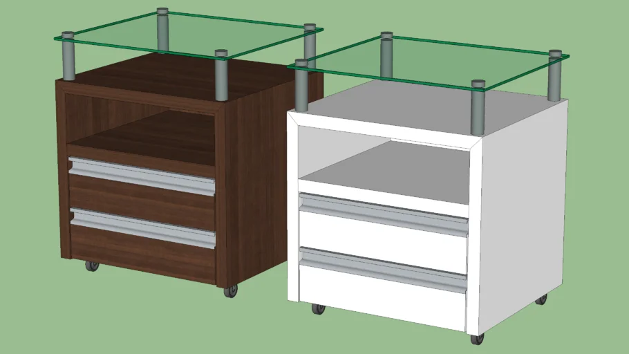 Criado volante em MDF | 3D Warehouse