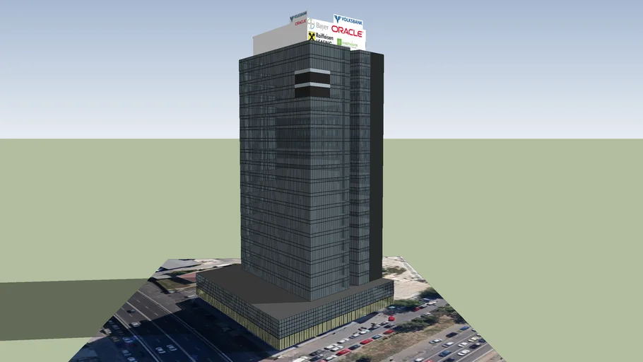 Nusco Tower-Bucharest(Nusco Tower-Bucuresti) | 3D Warehouse