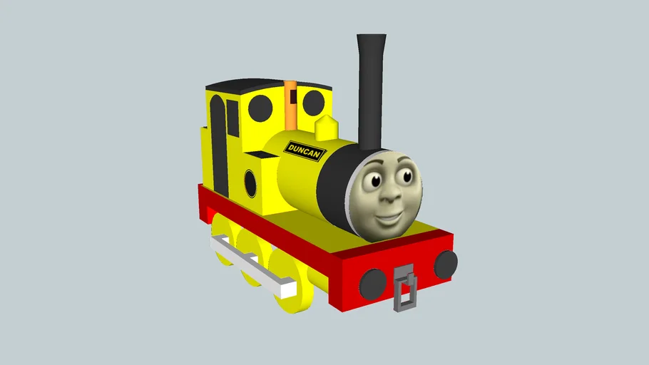 Duncan with a CGI face | 3D Warehouse