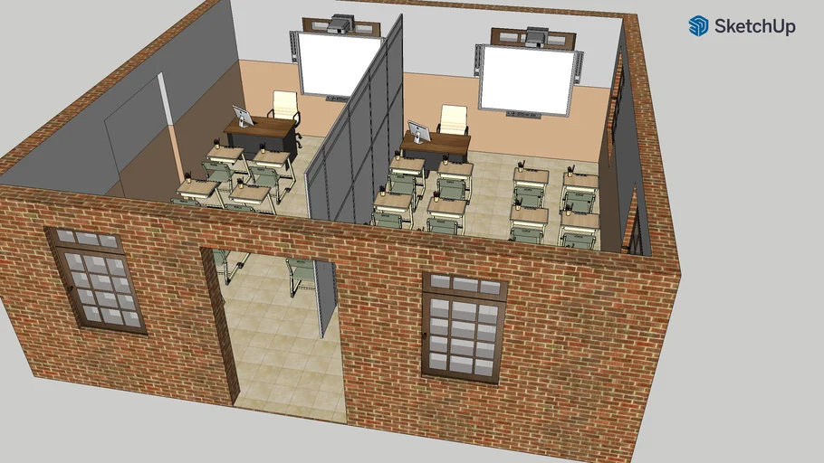 Class room partition. | 3D Warehouse
