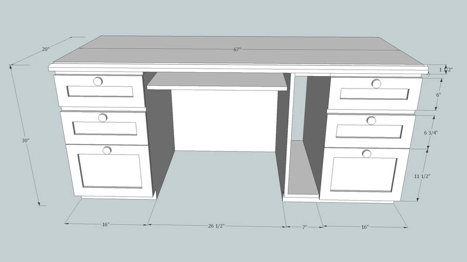 Annette Mitchell top view | 3D Warehouse
