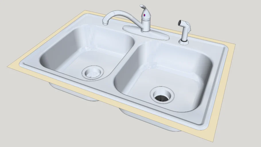 Kitchen Sink | 3D Warehouse