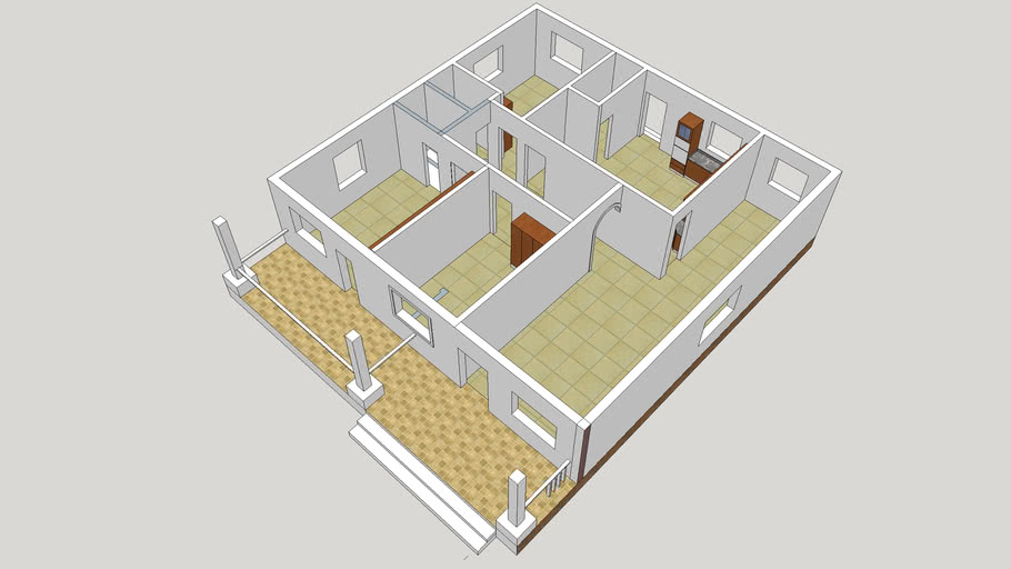 my house project | 3D Warehouse