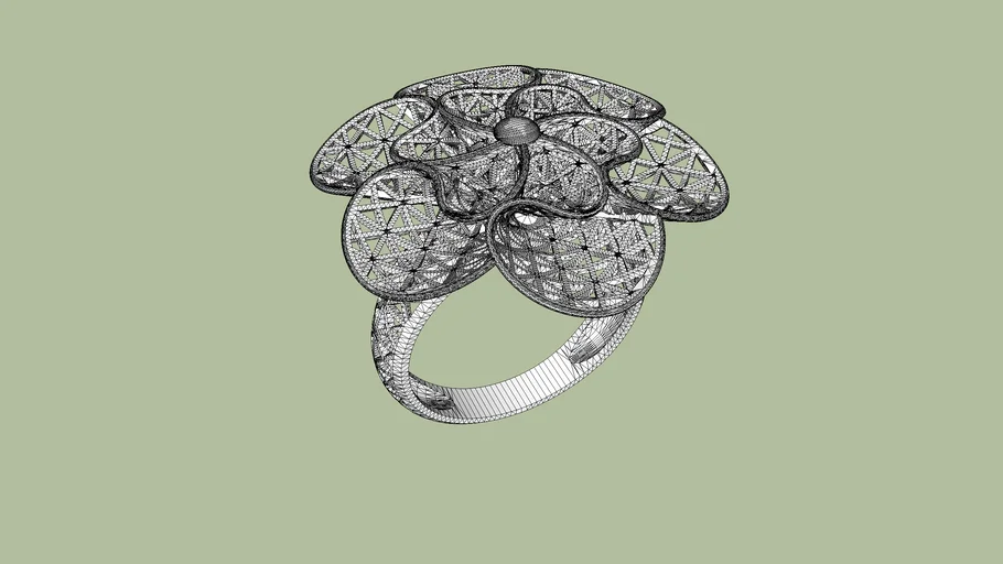Flower Ring | 3D Warehouse
