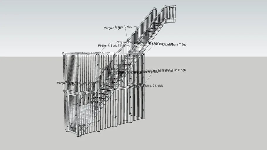 Willys Kalmar_Outside stairs | 3D Warehouse