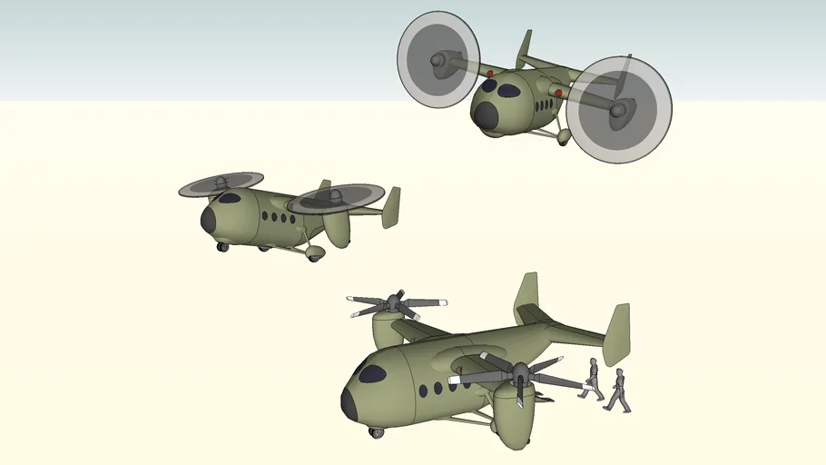 TILT ROTOR | 3D Warehouse