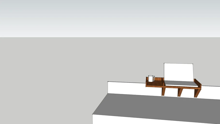 laptop desk | 3D Warehouse