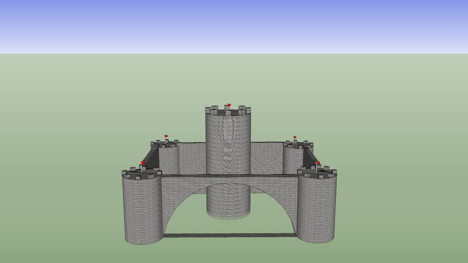 Simple Castle | 3D Warehouse
