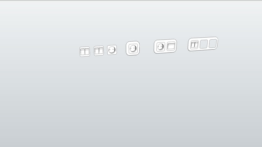 Stop Kontak dan Switch | 3D Warehouse