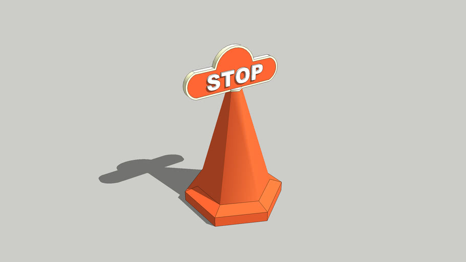 Traffic divider | 3D Warehouse