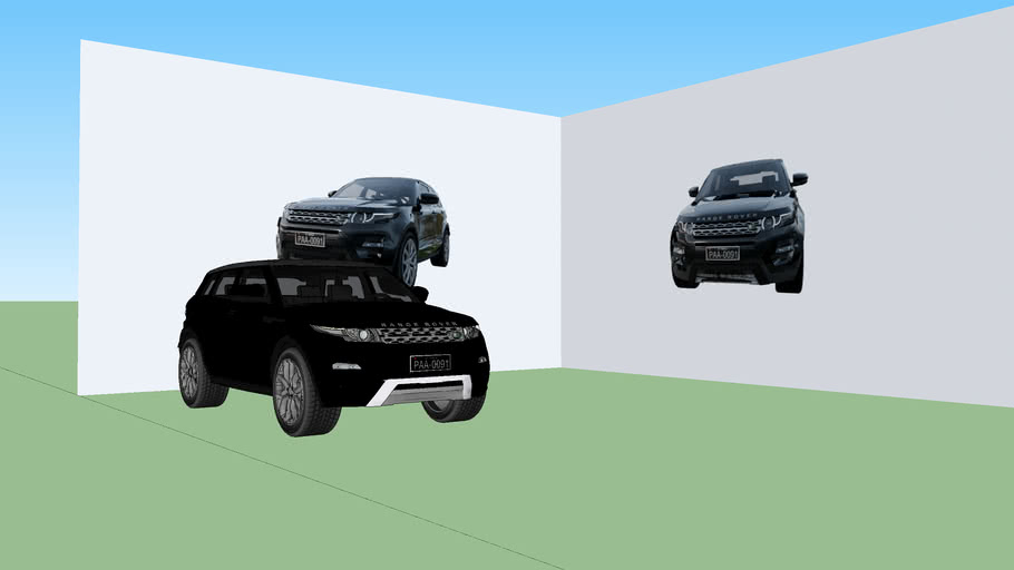 RANGE ROVER CAR BLACK | 3D Warehouse