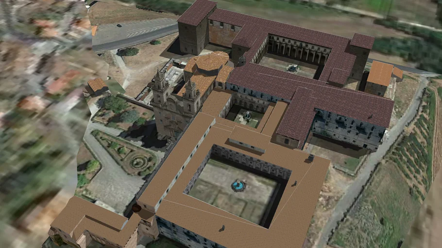 Monasterio de Oseira | 3D Warehouse