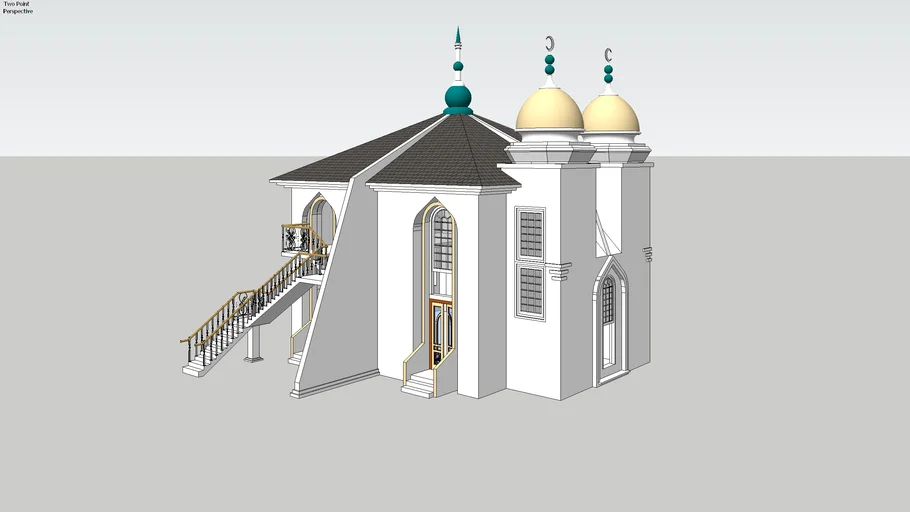 Ponya Mosque | 3D Warehouse
