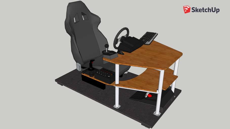 Simulator cockpit | 3D Warehouse