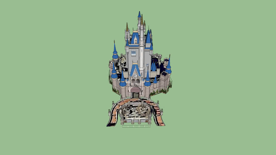 Cinderella's Castle | 3D Warehouse