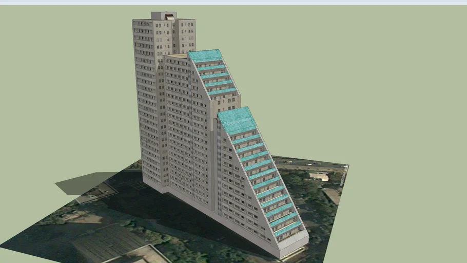 Atisaz Residential Complex ( Block # 7 & 8 & 9 ) | 3D Warehouse