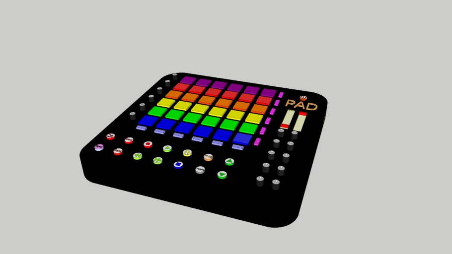 Launchpad PAD - Midi controller | 3D Warehouse