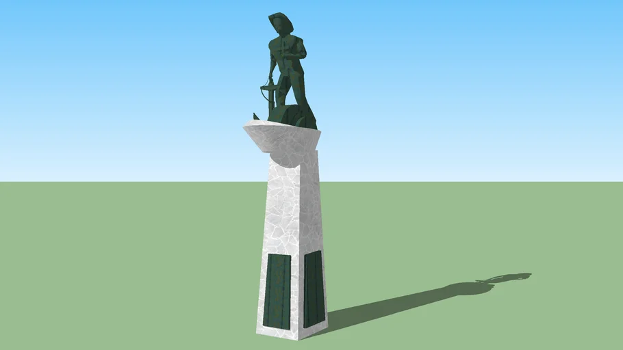 Monumento al hombre del mar | 3D Warehouse