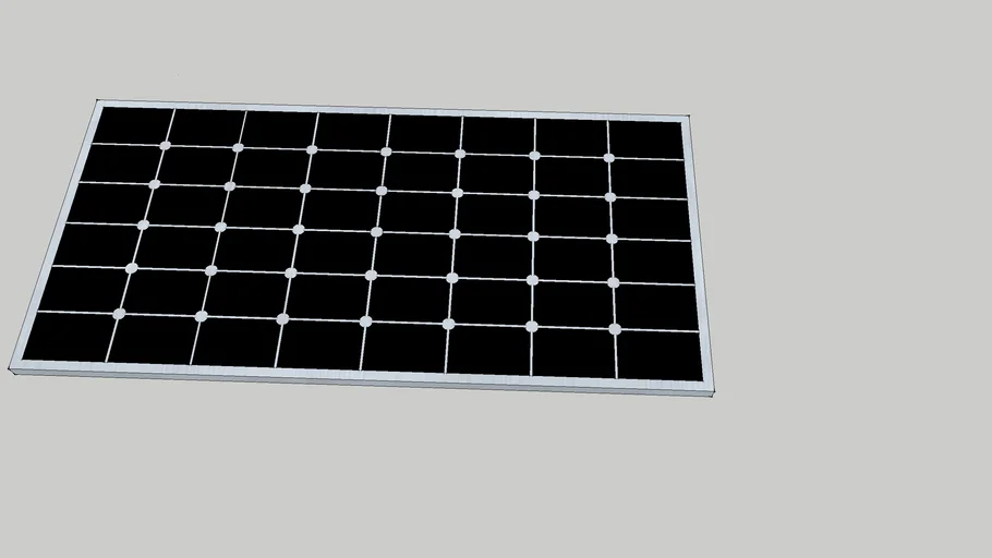 Solar panel 2 | 3D Warehouse