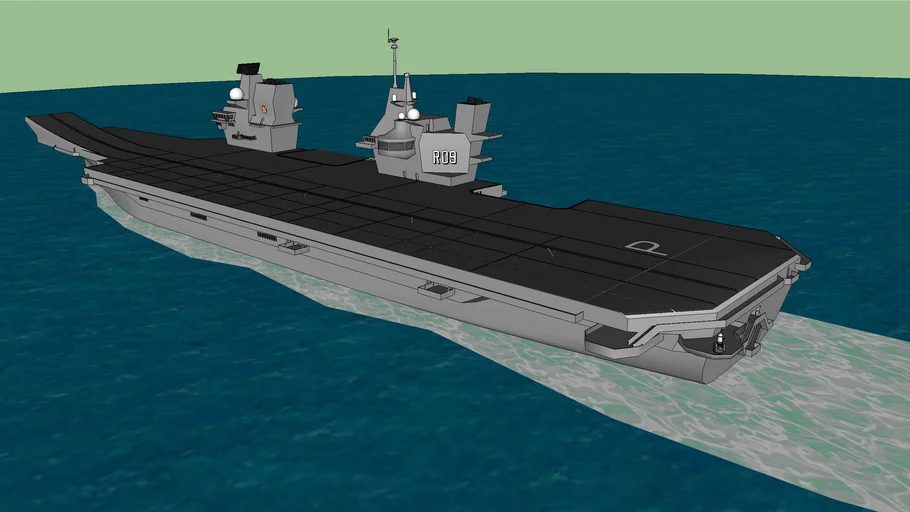 HMS Prince of Wales (R09) | 3D Warehouse