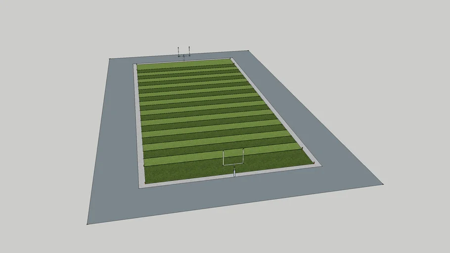Football Field | 3D Warehouse