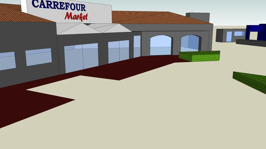 carrefour market banyuls | 3D Warehouse