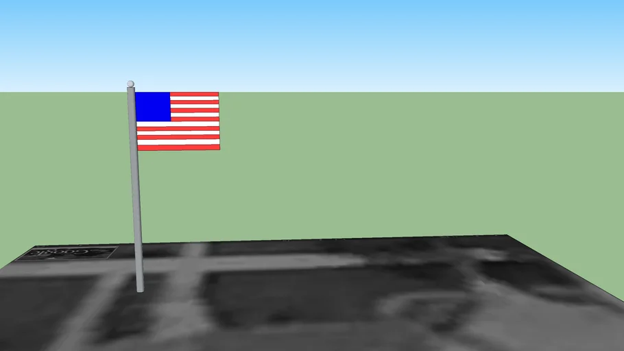 American flag | 3D Warehouse