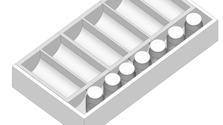 ambient gn and condiment holder | 3D Warehouse