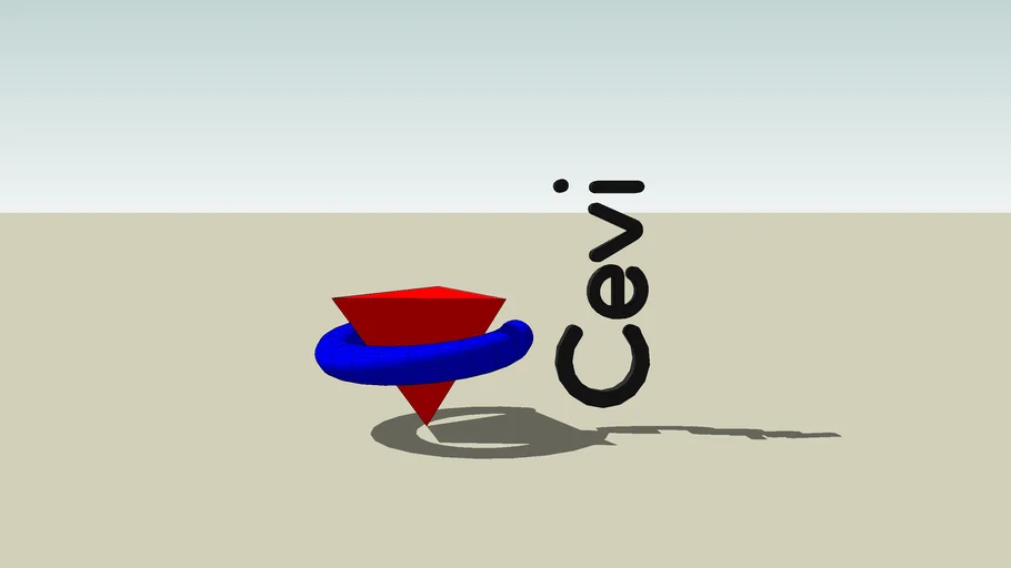 Cevi_Symbol mit Schrift | 3D Warehouse