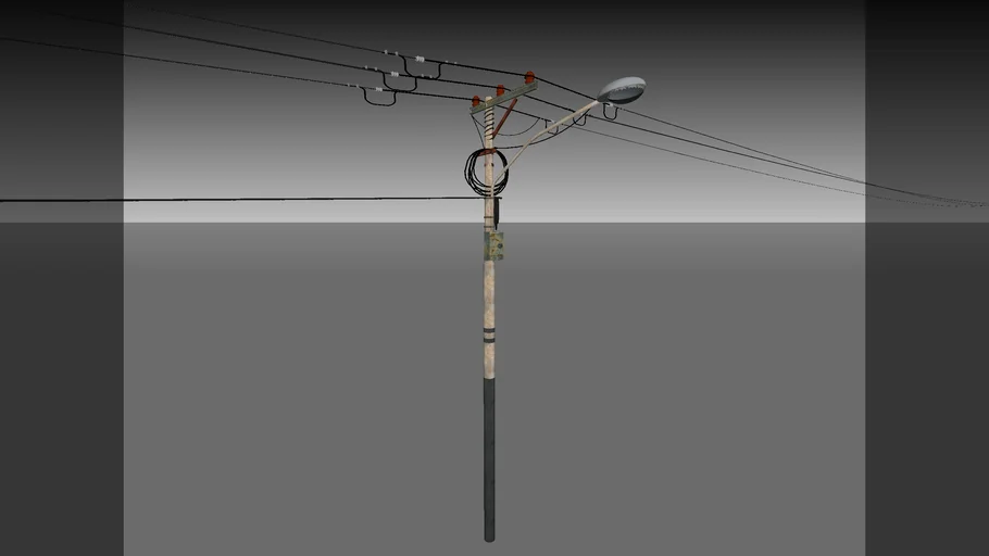 Poste elétrico | 3D Warehouse