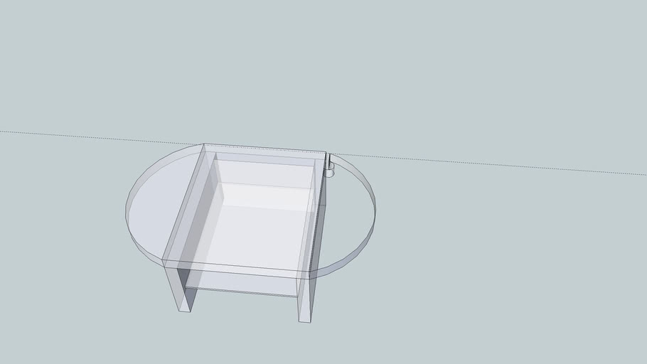 Monitor Stand with shelf | 3D Warehouse