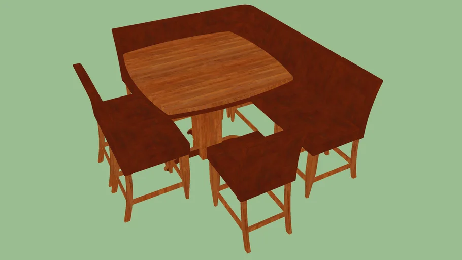 Bar Table Set | 3D Warehouse