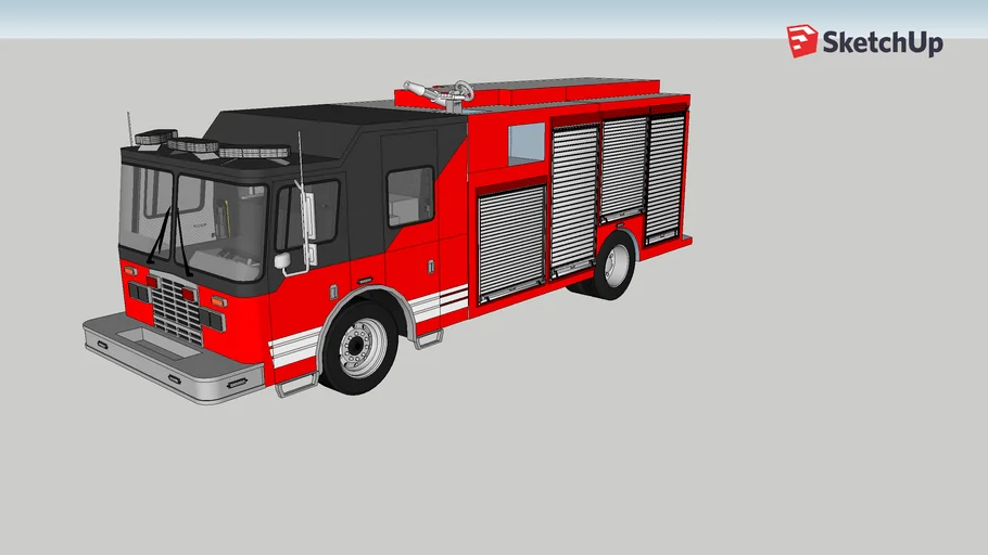Fire Engine | 3D Warehouse
