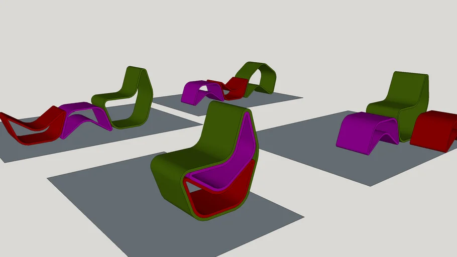SIMPLE-FLEXIBLE CHAIR | 3D Warehouse