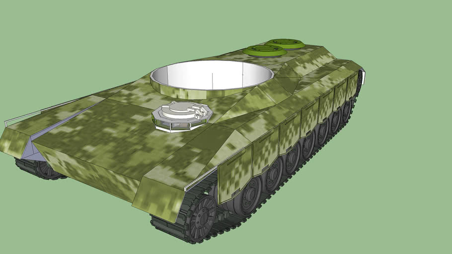 tank base chassis | 3D Warehouse