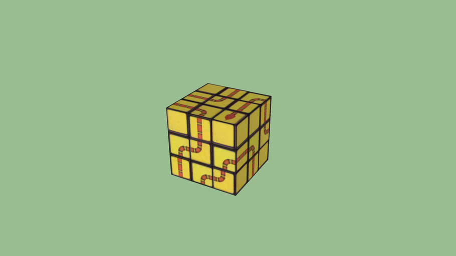 snake cube | 3D Warehouse