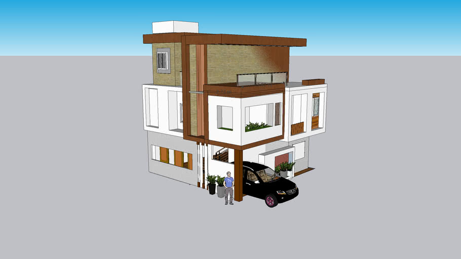 Fachada-3D-Edificio4 | 3D Warehouse