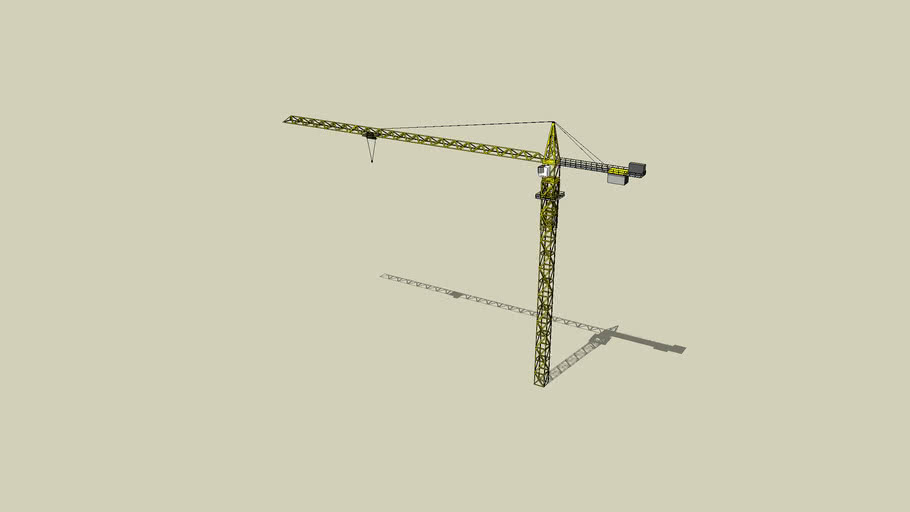 tower crane | 3D Warehouse