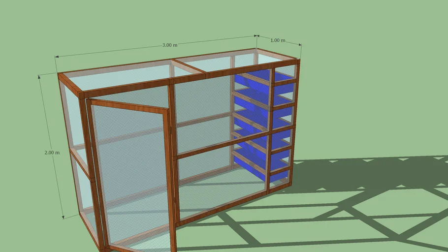 BSF CAGE (KANDANG BSF) | 3D Warehouse