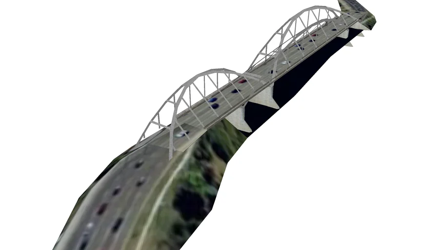 Walterdale Bridge Alternate Concept 2 | 3D Warehouse