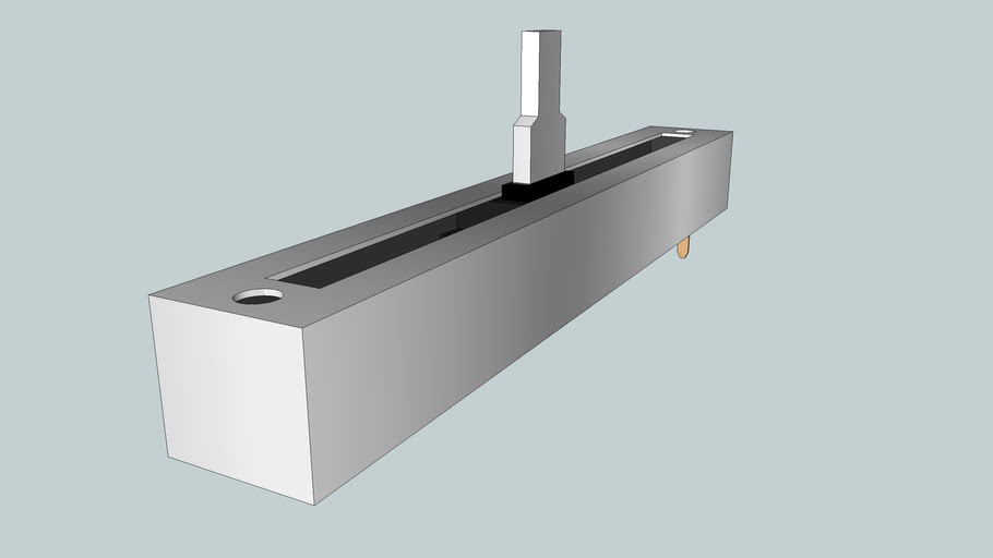 Alps 10k linear fader small | 3D Warehouse
