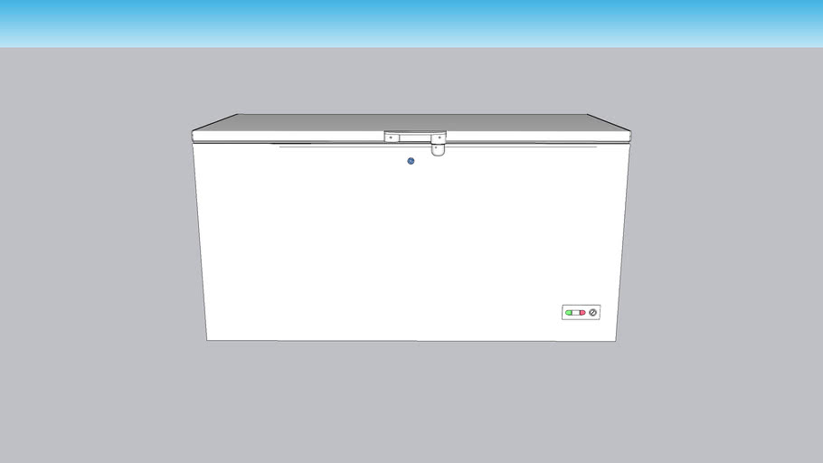 Chest Freezer_GE 15.7 Cu. Ft. | 3D Warehouse