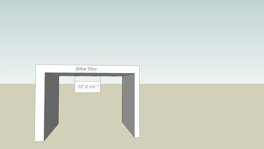 Drive thru | 3D Warehouse