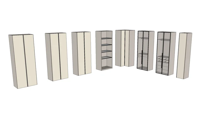 Wardrobe units | 3D Warehouse