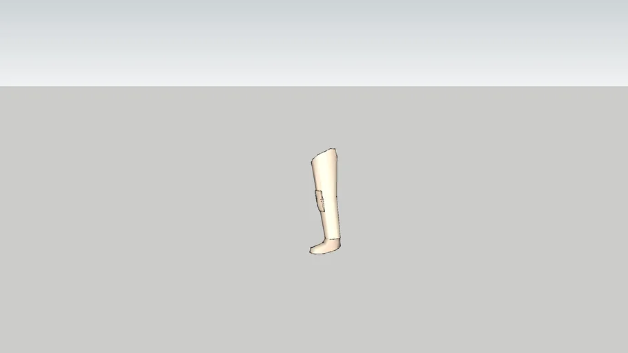 Human leg | 3D Warehouse
