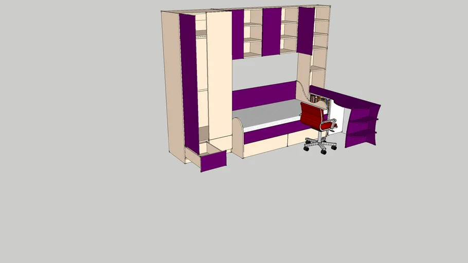 DORMITOR MARIUS | 3D Warehouse