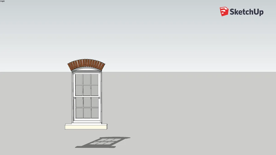 Weston Window Set D - Single Frame, Closed (WHSRP) | 3D Warehouse
