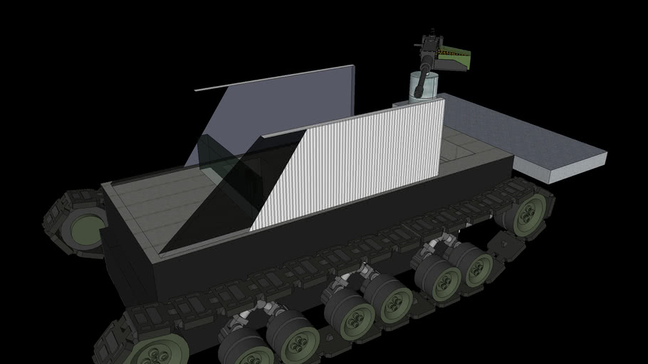 AAG- 24 recon tank | 3D Warehouse